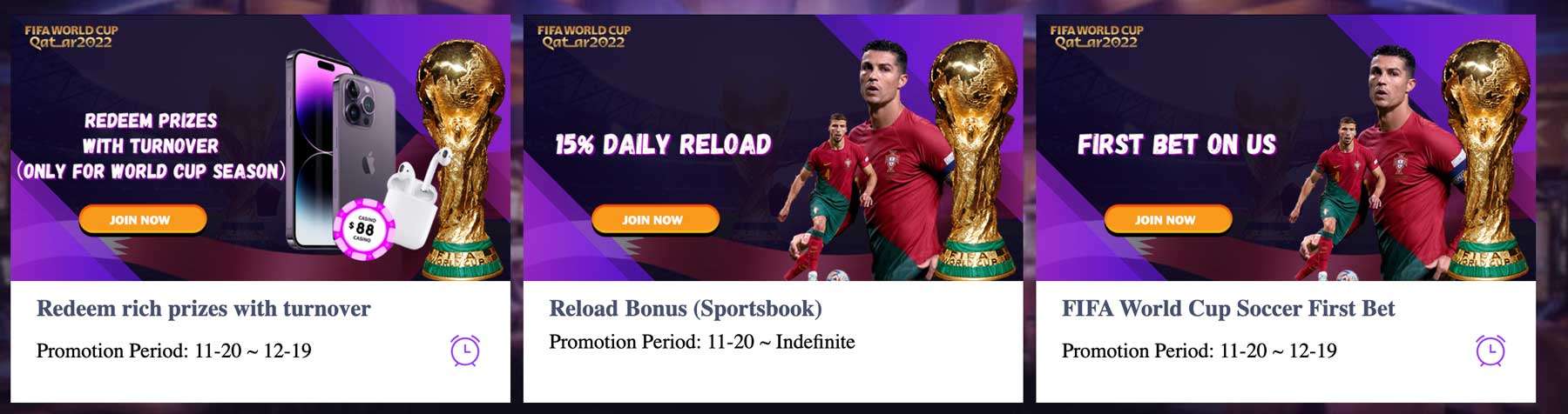 FIFA World Cup 2022 Promotion - Casino Pub | Best Online Casino Review ...