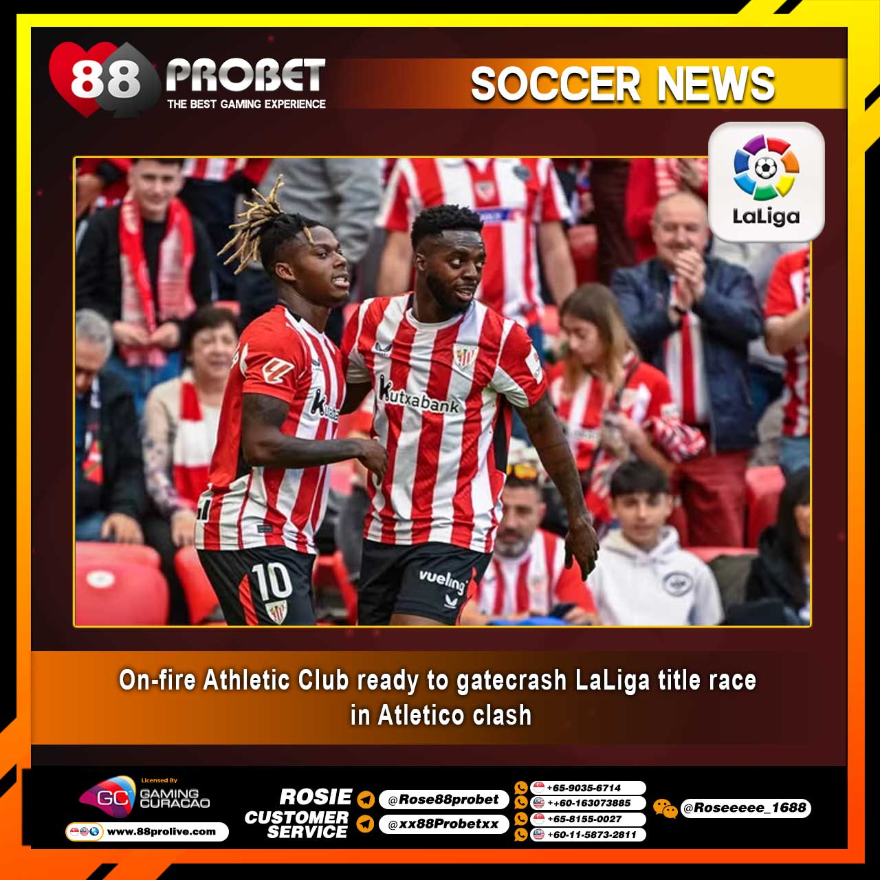 𝐎𝐧-𝐟𝐢𝐫𝐞 𝐀𝐭𝐡𝐥𝐞𝐭𝐢𝐜 𝐂𝐥𝐮𝐛 𝐫𝐞𝐚𝐝𝐲 𝐭𝐨 𝐠𝐚𝐭𝐞𝐜𝐫𝐚𝐬𝐡 𝐋𝐚𝐋𝐢𝐠𝐚 𝐭𝐢𝐭𝐥𝐞 𝐫𝐚𝐜𝐞 𝐢𝐧 𝐀𝐭𝐥𝐞𝐭𝐢𝐜𝐨 ...